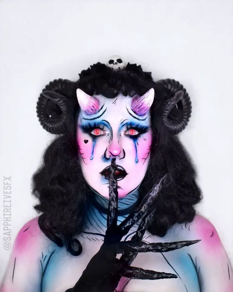 27 Sinister Demon Makeup Ideas: Dark and Easy Looks for Halloween