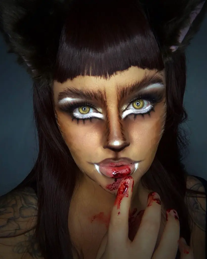 25 Werewolf Makeup Ideas: Easy Tutorials for Men and Women This Halloween