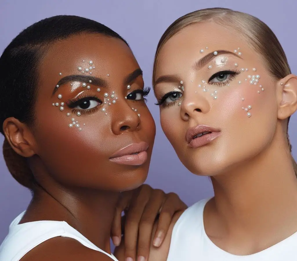 Wet Makeup: 27 Creative and Dewy Ideas for Natural and Editorial Looks