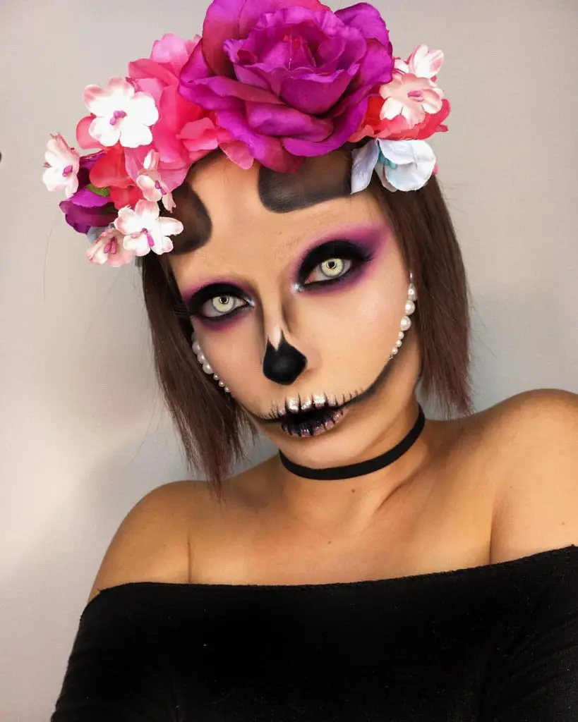 Santa Muerte Makeup: 29 Unique and Spooky Ideas for an Amazing ...
