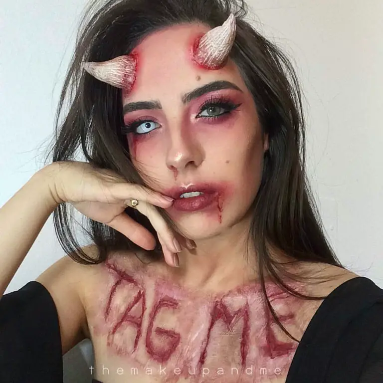 27 Sinister Demon Makeup Ideas: Dark and Easy Looks for Halloween