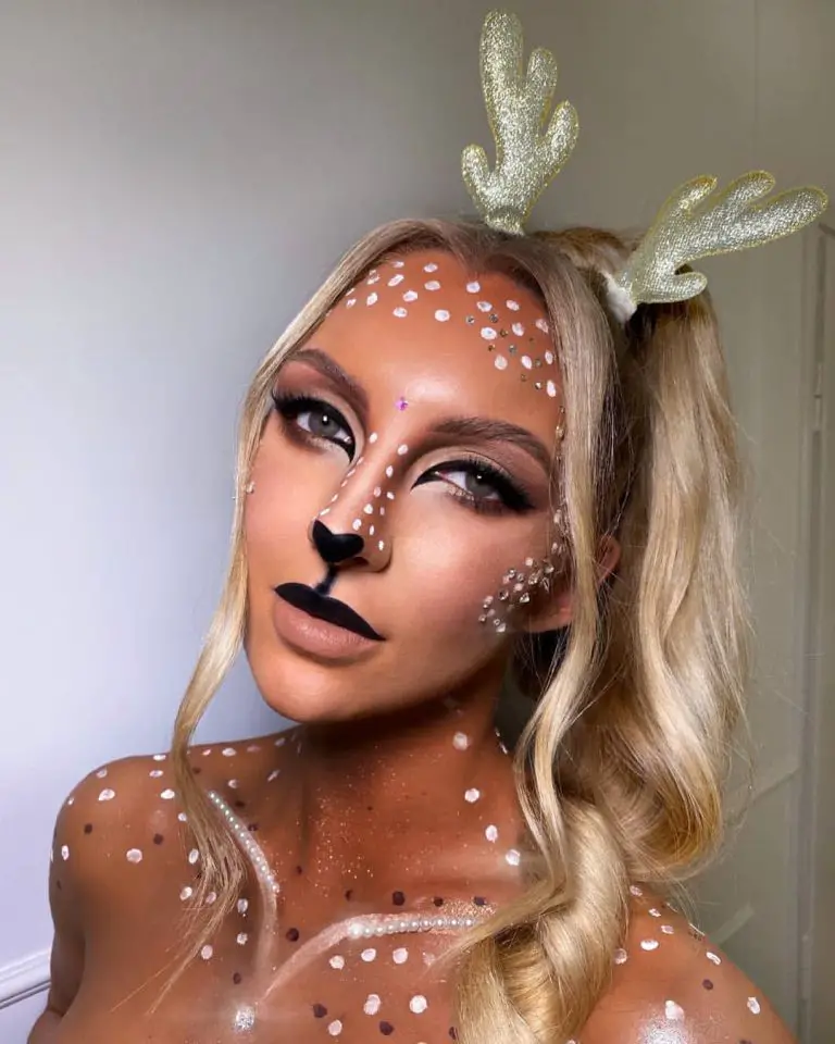 27 Creative Deer Makeup Ideas: Easy Halloween Tutorials and Aesthetic Looks