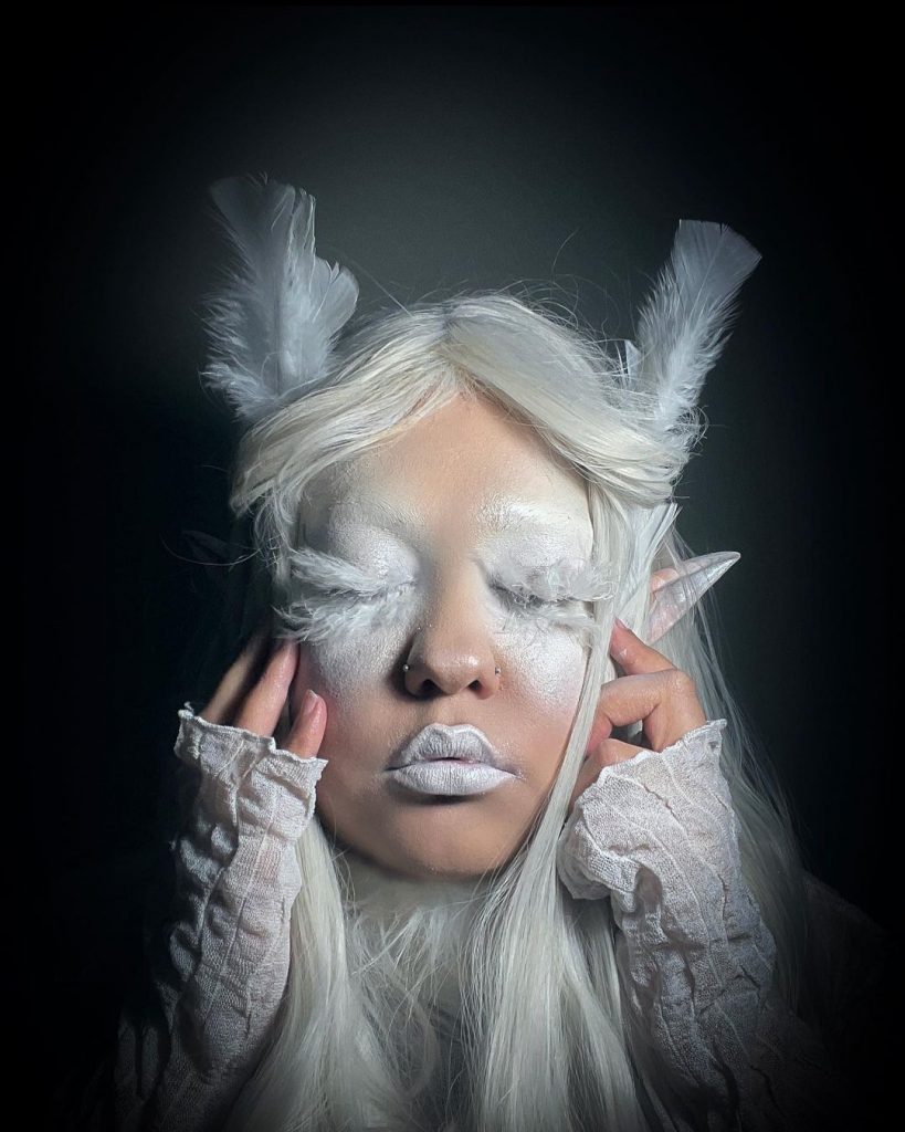 White Halloween Makeup: 27 Creative and Easy Ideas for Men, Women, and ...