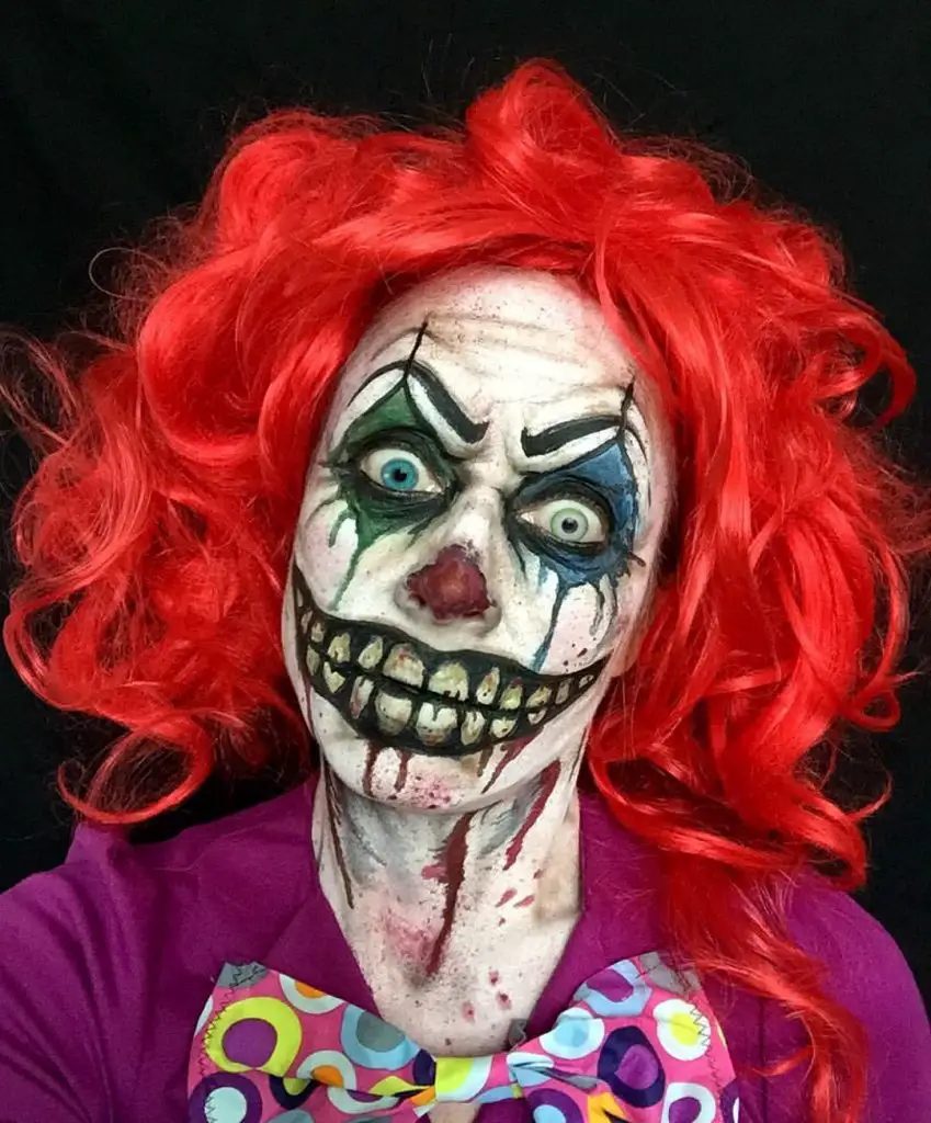 29 Scary Clown Makeup Ideas: Easy and Creative Halloween Tutorials for ...