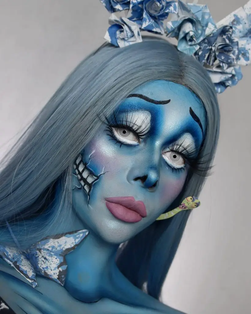 27 Easy Corpse Bride Makeup Ideas: Spooky and Creative Halloween Looks ...