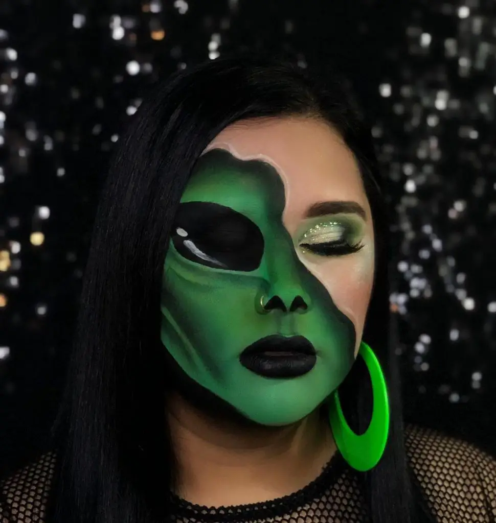 25 Alien Makeup Ideas: Futuristic, Easy, and Artistic Looks for ...