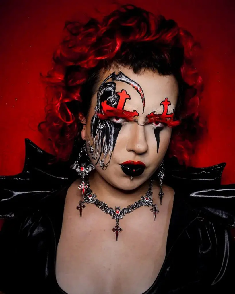 27 Death Makeup Ideas: Trendy, Easy Halloween Looks for Women and More