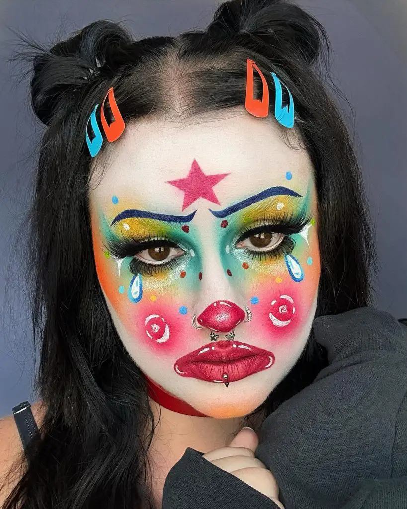 27 Clown Makeup Ideas: Creative and Colorful Looks for Halloween and Beyond