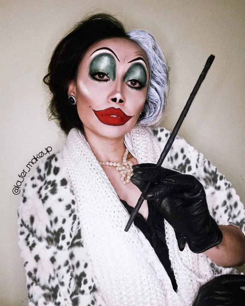 Maquillage Cruella Facilenull
