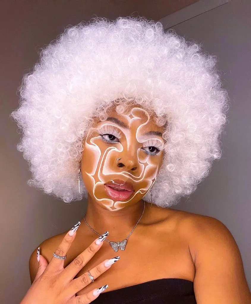 White Halloween Makeup: 27 Creative and Easy Ideas for Men, Women, and ...