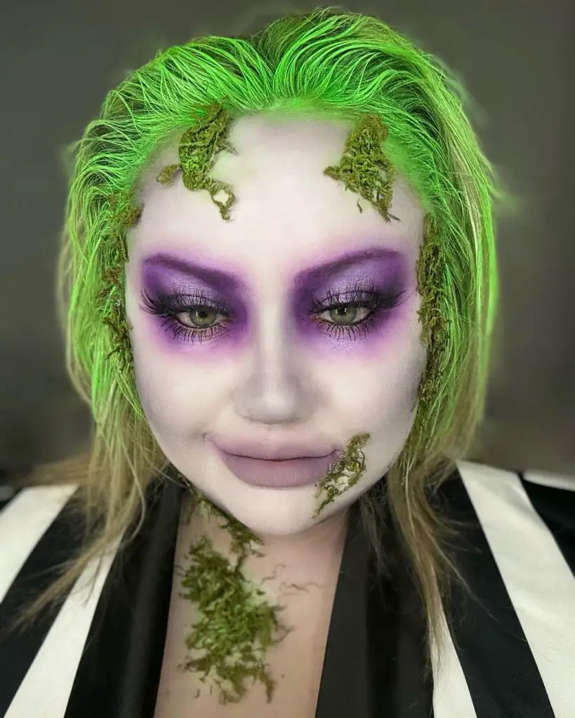 Beetlejuice Makeup: 25 Glam and Spooky Ideas for an Unforgettable ...