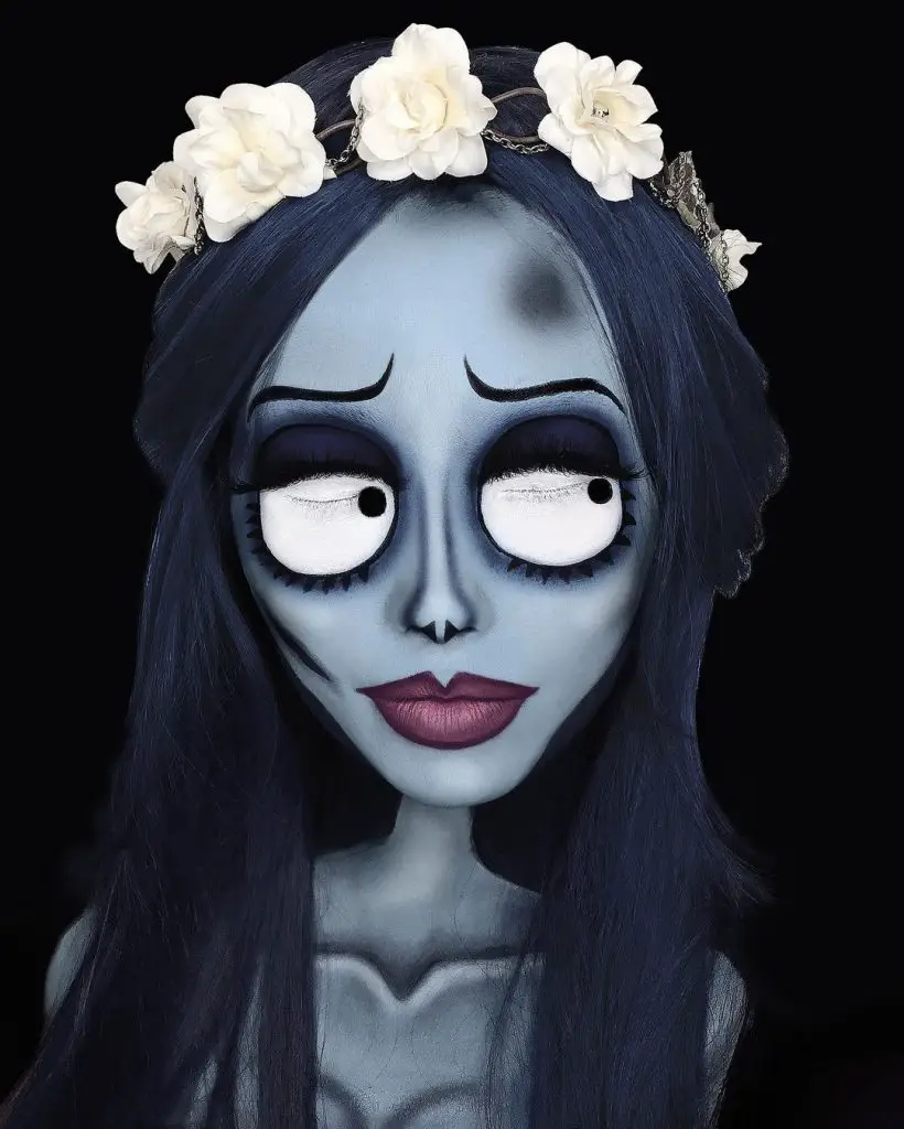 27 Easy Corpse Bride Makeup Ideas: Spooky and Creative Halloween Looks ...