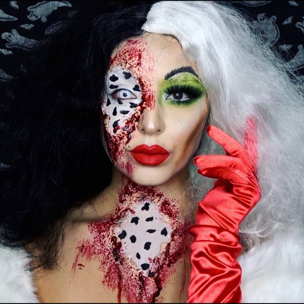 Cruella De Vil Makeup 25 Creative And Easy Ideas For Halloween