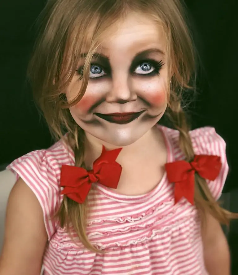 Annabelle Doll Makeup: 27 Easy and Spooky Ideas for a Unique Halloween Look