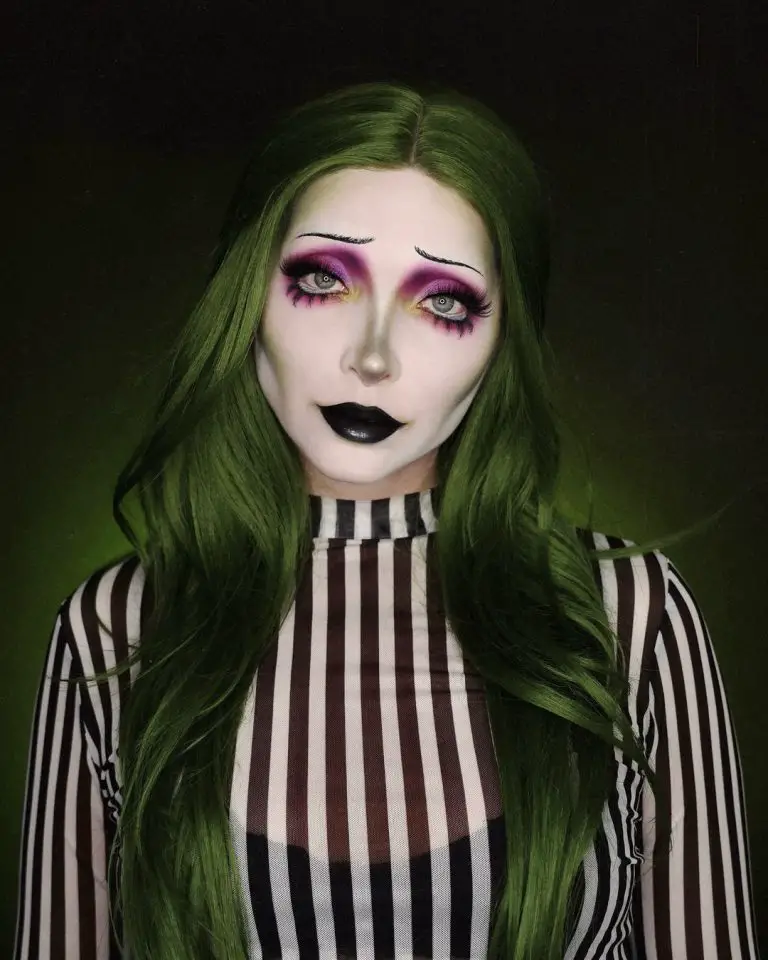 Beetlejuice Makeup: 25 Glam and Spooky Ideas for an Unforgettable ...