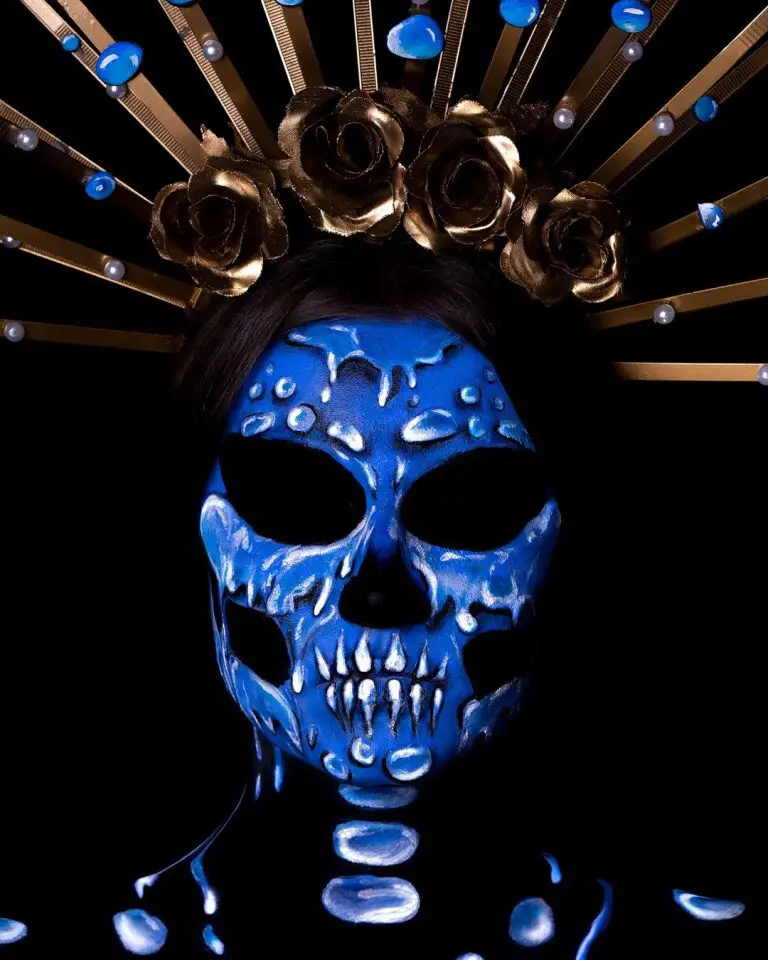 Santa Muerte Makeup: 29 Unique and Spooky Ideas for an Amazing ...