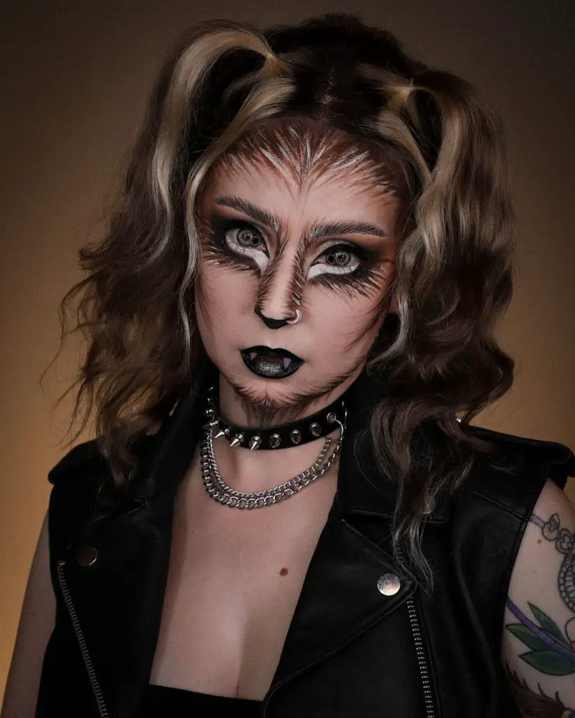 25 Werewolf Makeup Ideas: Easy Tutorials for Men and Women This Halloween