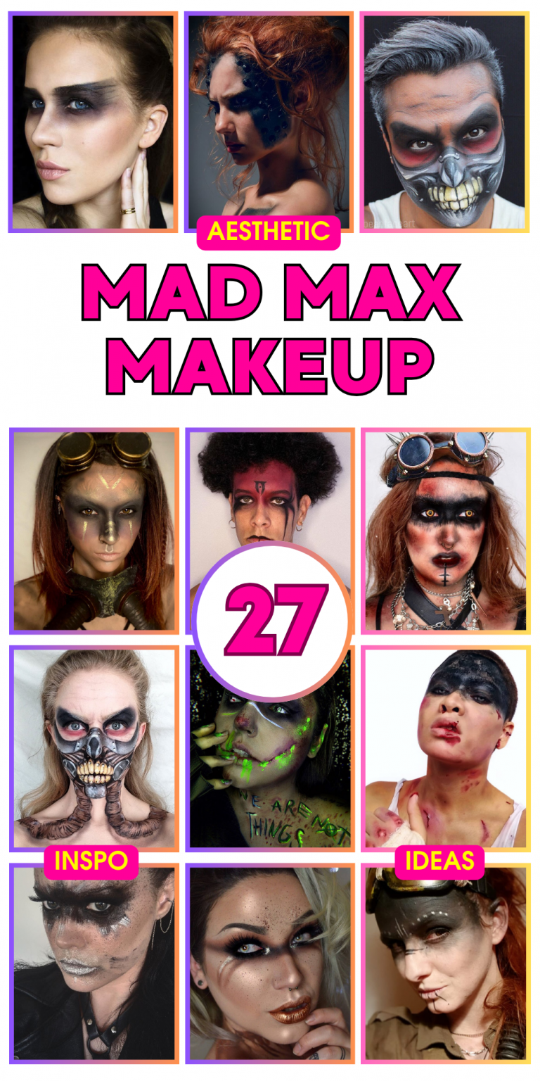 27 Mad Max Makeup Ideas for Halloween - Creative and Spooky Looks for Men and Women
