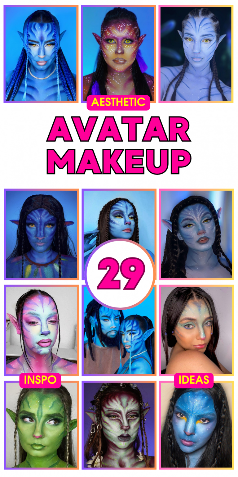 29 Stunning Avatar Makeup Ideas: Easy Tutorials for Halloween and Cosplay