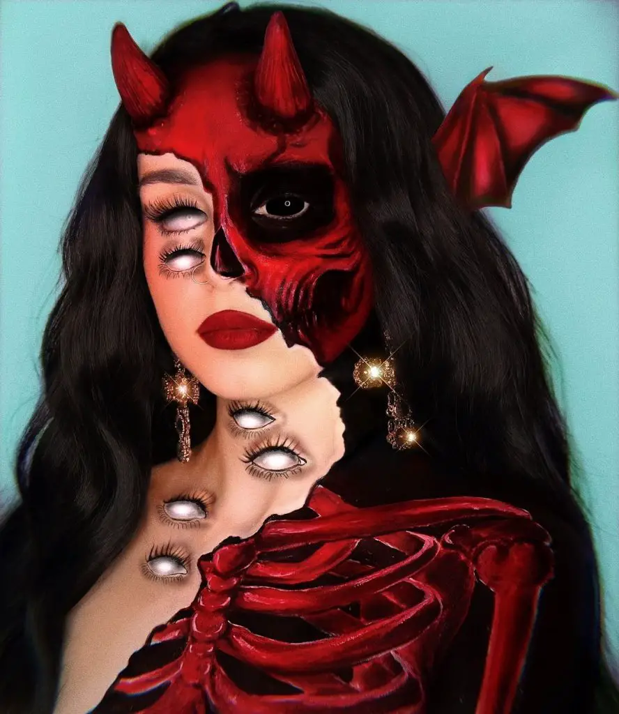 27 Sinister Demon Makeup Ideas: Dark and Easy Looks for Halloween