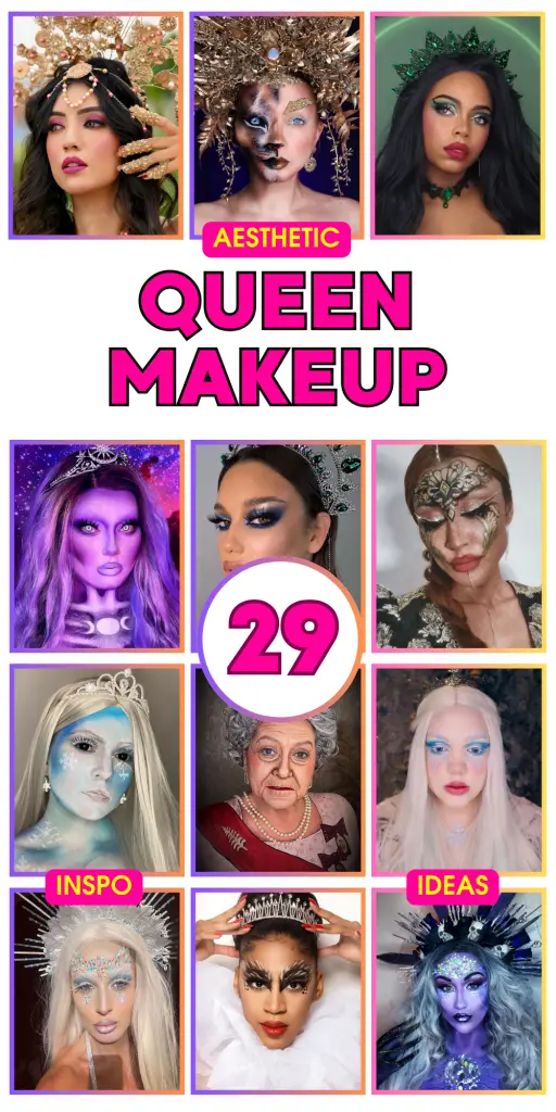 29 Queen Makeup Ideas: Royal, Dark, and Fantasy Looks for Every Occasion