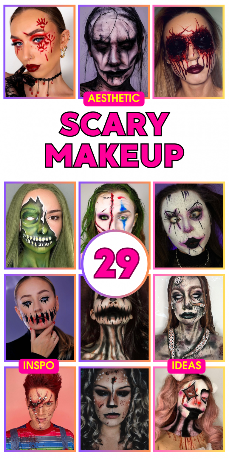 29 Scary Makeup Ideas - Easy Tutorials for Halloween Looks, SFX, and More