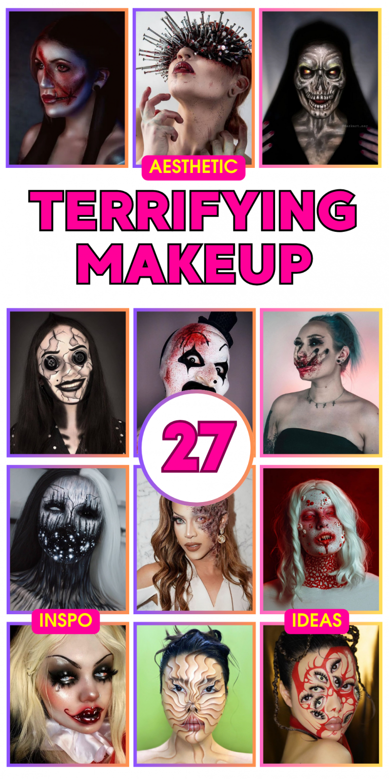 Terrifying Makeup: 27 Ideas for Halloween and Beyond