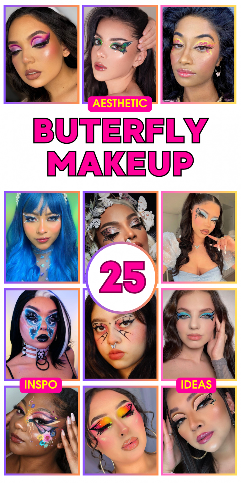 Butterfly Makeup: 25 Creative Ideas for a Stunning Look