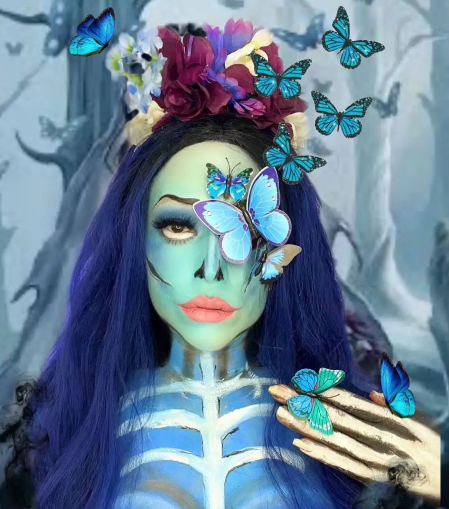27 Easy Corpse Bride Makeup Ideas: Spooky and Creative Halloween Looks ...