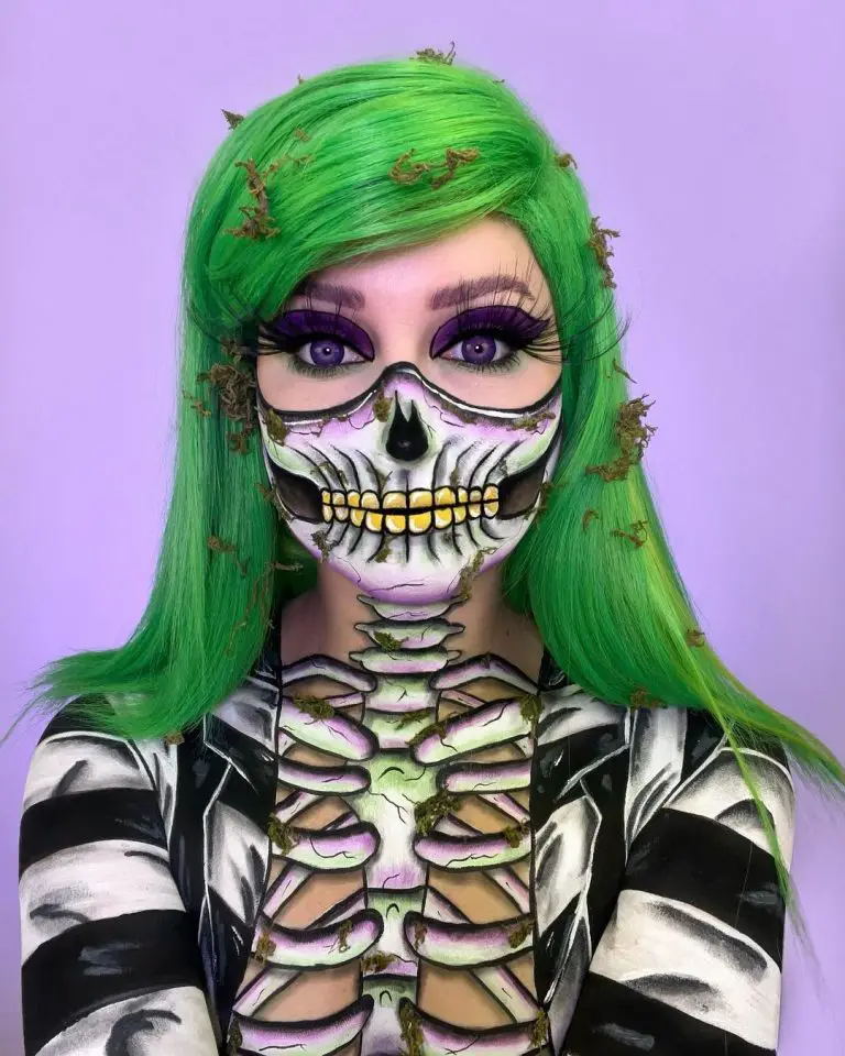 Beetlejuice Makeup: 25 Glam and Spooky Ideas for an Unforgettable ...