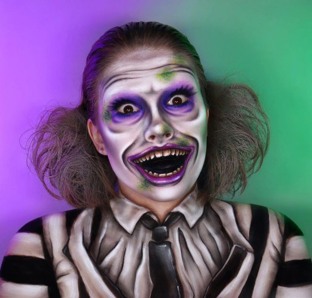 Beetlejuice Makeup: 25 Glam and Spooky Ideas for an Unforgettable ...
