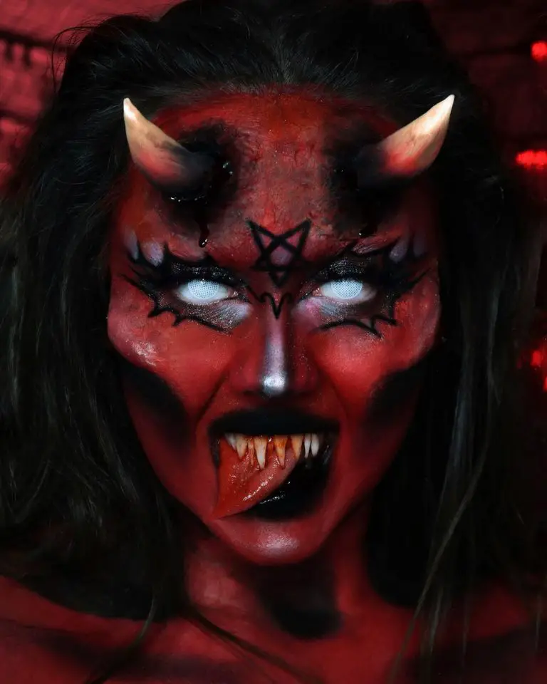 27 Sinister Demon Makeup Ideas: Dark and Easy Looks for Halloween