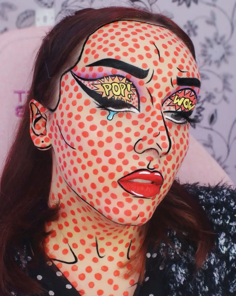29 Pop Art Makeup Ideas: Easy and Creative Comic-Inspired Looks for ...