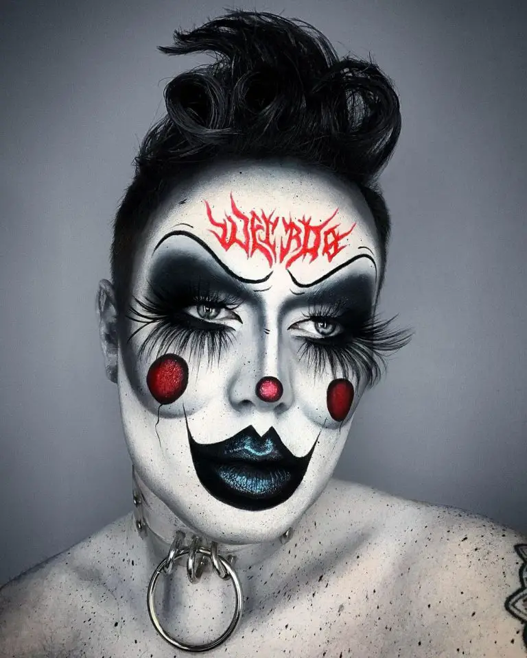 29 Scary Clown Makeup Ideas: Easy and Creative Halloween Tutorials for ...