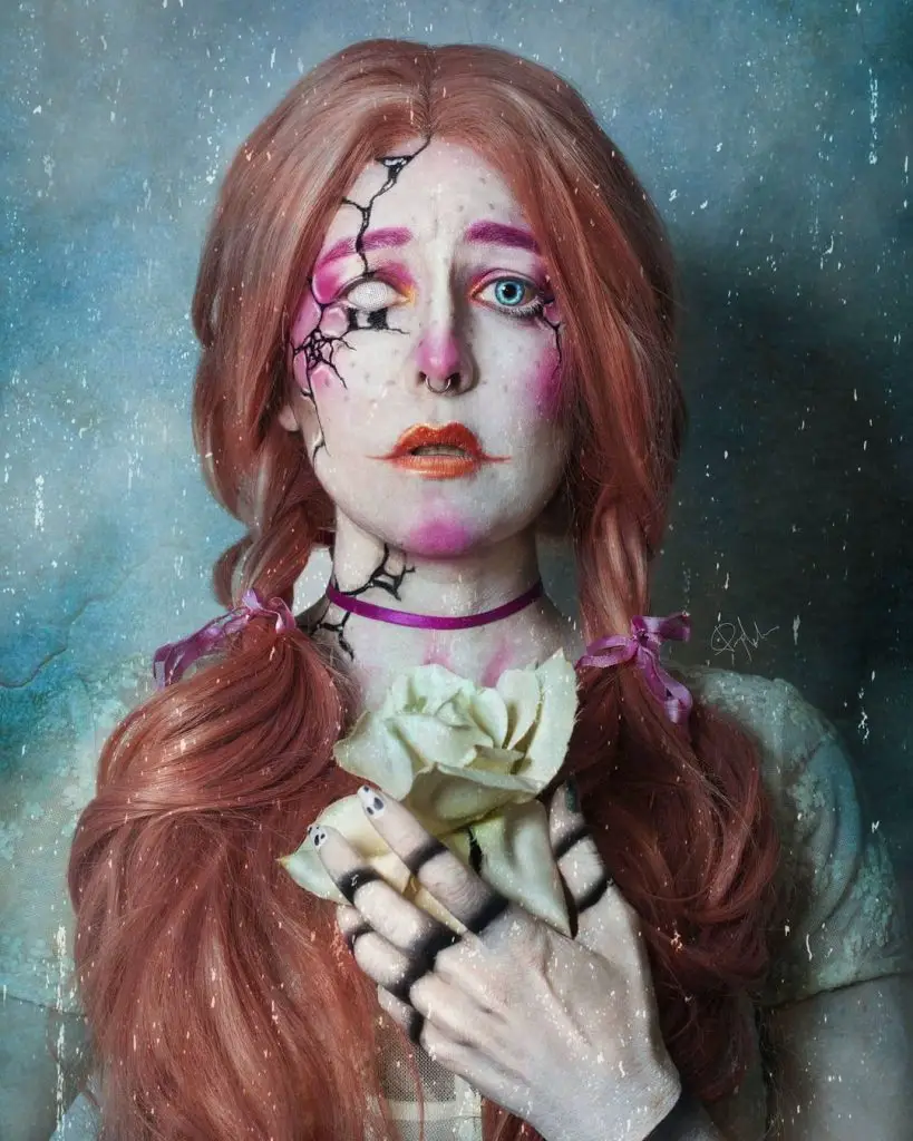 Porcelain Doll Makeup: 25 Spooky and Pretty Ideas for Halloween and Beyond