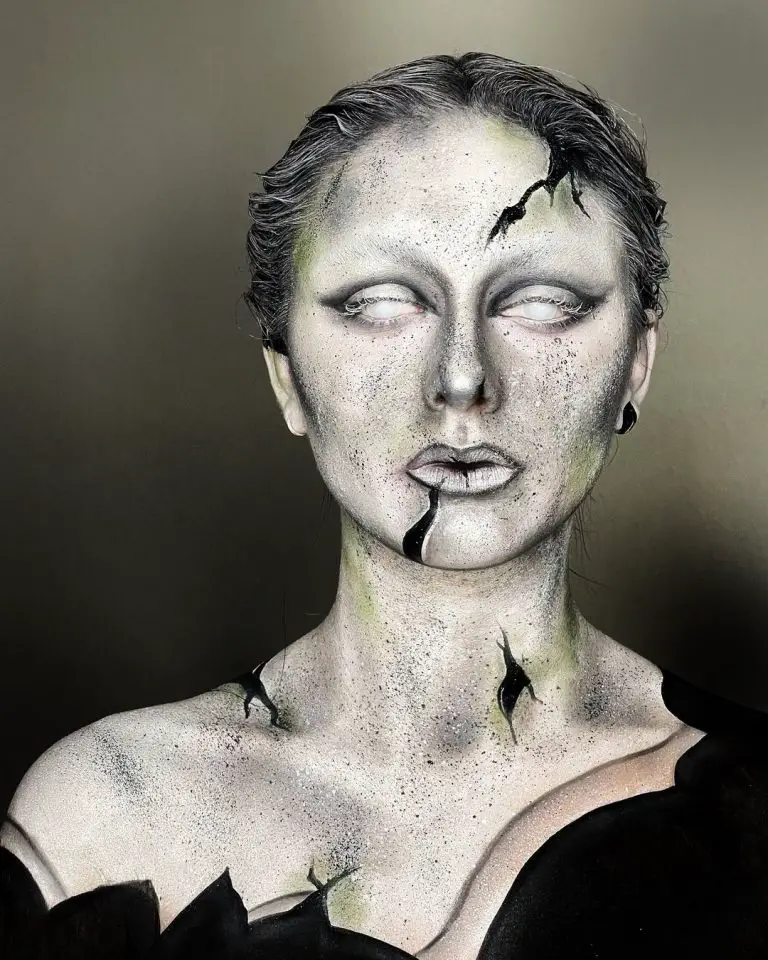 White Halloween Makeup: 27 Creative and Easy Ideas for Men, Women, and ...