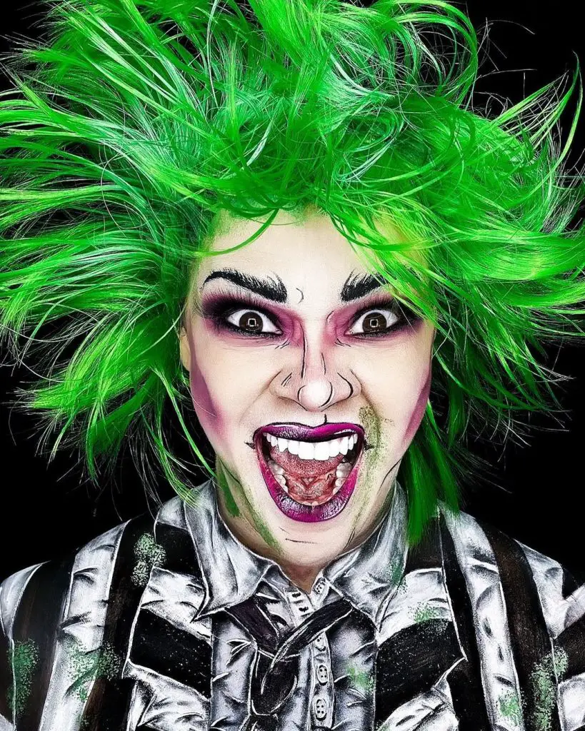 Beetlejuice Makeup: 25 Glam and Spooky Ideas for an Unforgettable ...