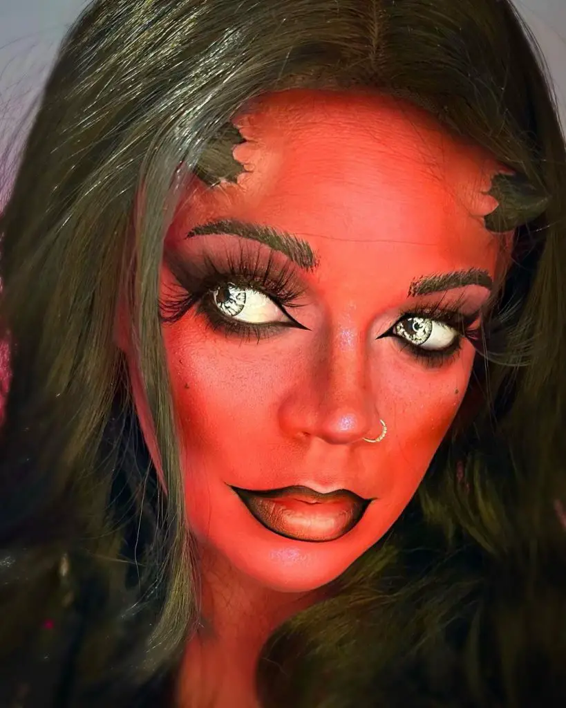 27 Sinister Demon Makeup Ideas: Dark and Easy Looks for Halloween