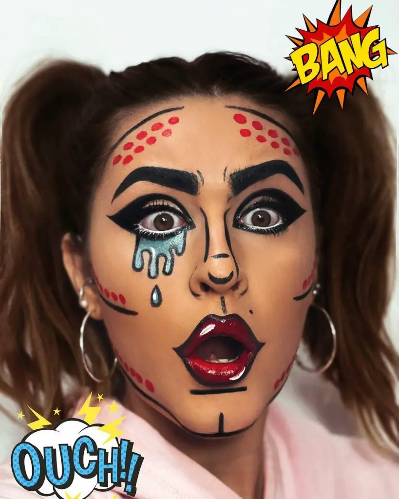 29 Pop Art Makeup Ideas: Easy and Creative Comic-Inspired Looks for ...