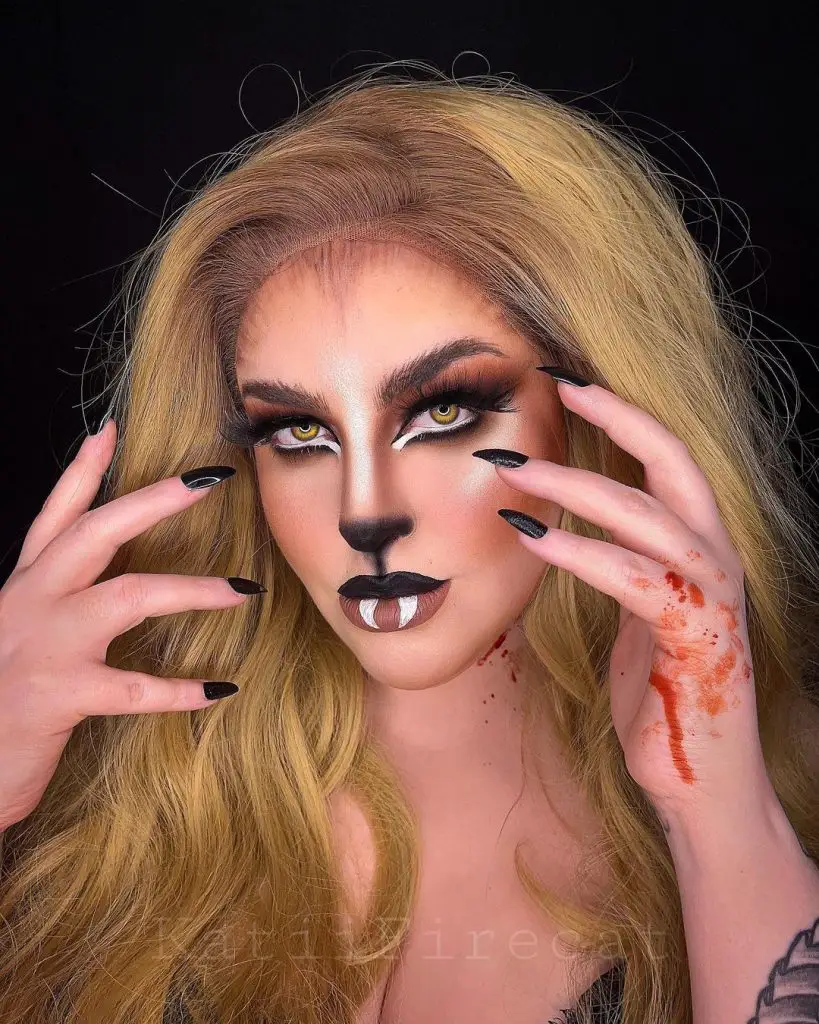 25 Werewolf Makeup Ideas: Easy Tutorials for Men and Women This Halloween