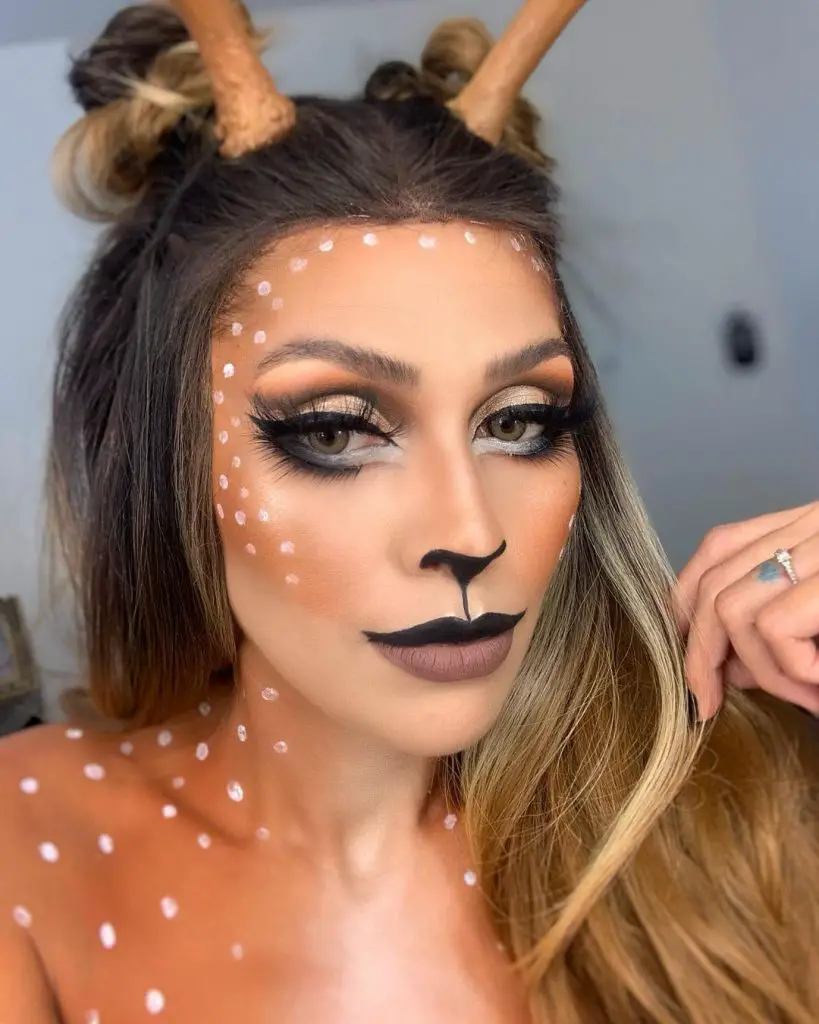 27 Creative Deer Makeup Ideas: Easy Halloween Tutorials and Aesthetic Looks