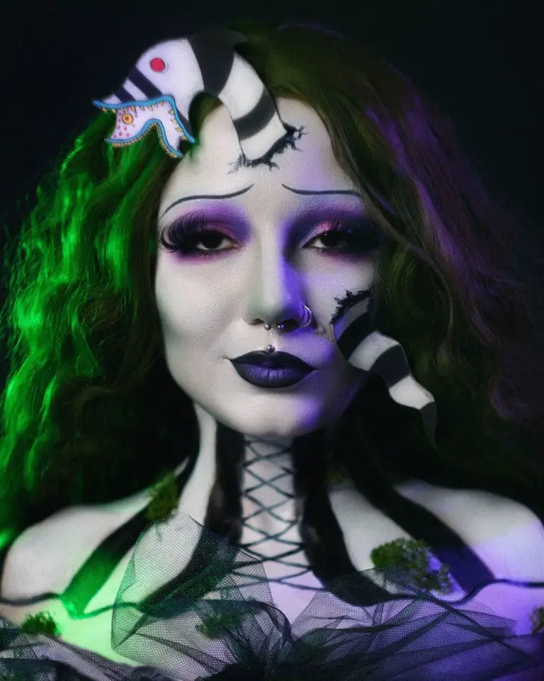 Beetlejuice Makeup: 25 Glam and Spooky Ideas for an Unforgettable ...