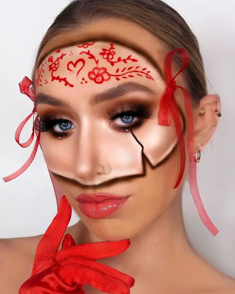 Porcelain Doll Makeup: 25 Spooky and Pretty Ideas for Halloween and Beyond