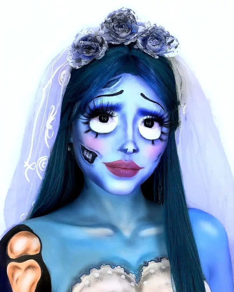 27 Easy Corpse Bride Makeup Ideas: Spooky and Creative Halloween Looks ...