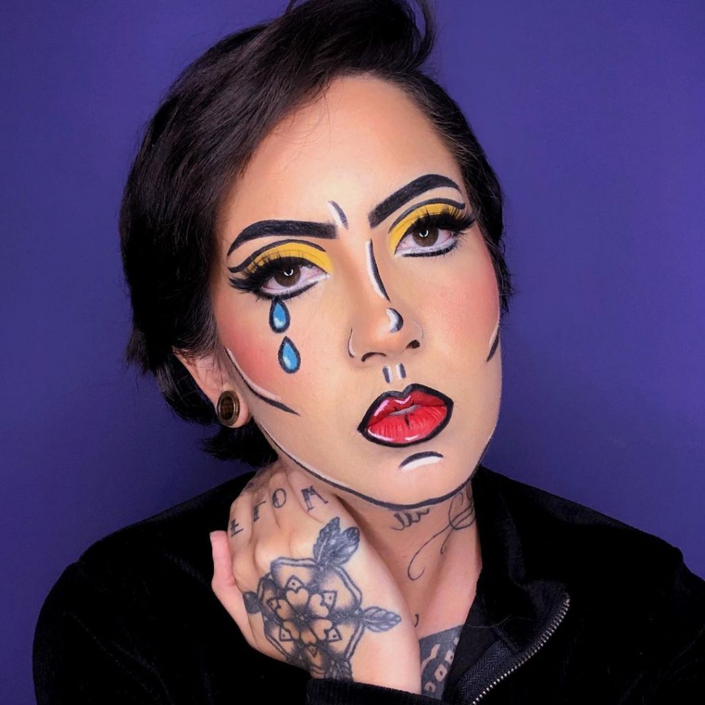 29 Pop Art Makeup Ideas: Easy and Creative Comic-Inspired Looks for ...
