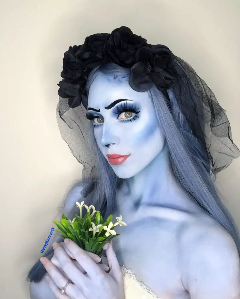 27 Easy Corpse Bride Makeup Ideas: Spooky and Creative Halloween Looks ...