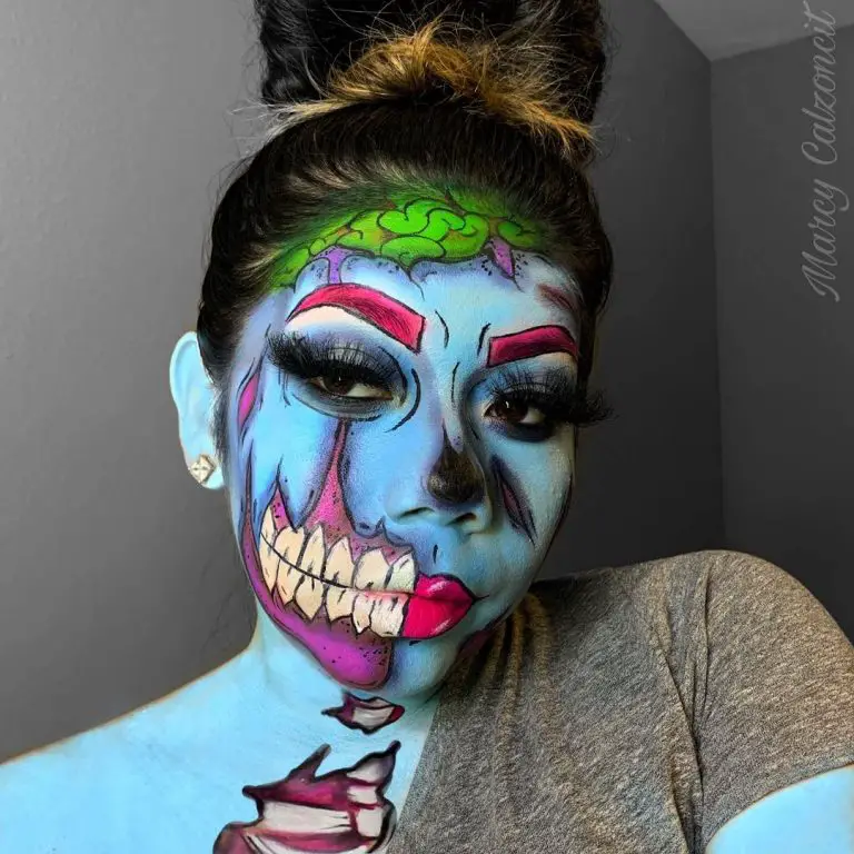 Halloween Face Art: 29 Easy and Creative Ideas for Men, Kids, and ...