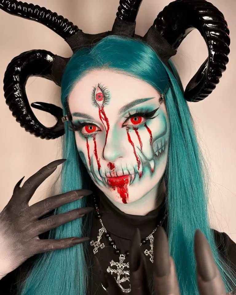 27 Sinister Demon Makeup Ideas: Dark and Easy Looks for Halloween
