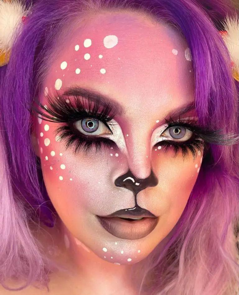 27 Creative Deer Makeup Ideas: Easy Halloween Tutorials and Aesthetic Looks