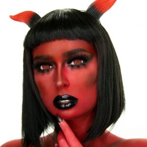 Red Halloween Makeup: 29 Creative and Spooky Ideas for Men, Women, and Kids